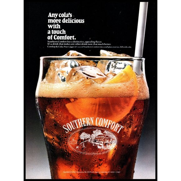 Southern Comfort | Art | 988 Southern Comfort Whiskey Coca Cola Coke ...